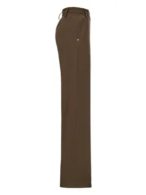 Pinko Semaforo Straight-leg Trousers - Brown