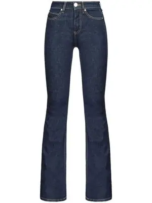 Pinko Flora Cotton-blend Wide Leg Jeans