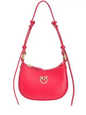 Pinko Mini Half Moon Shoulder Bag - Red