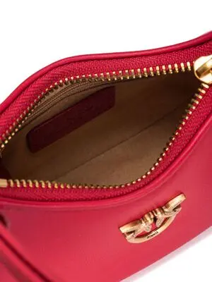 Pinko Mini Half Moon Shoulder Bag - Red