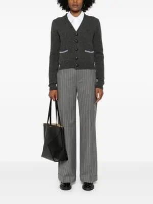 Brunello Cucinelli Striped Tailored Trousers