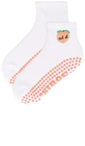 SOULS. Peach Grip Ankle Socks
