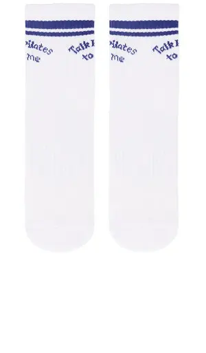 SOULS. Talk Pilates To Me Grip Socks