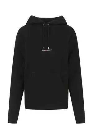 Saint Laurent Saint Laurent Cotton Sweatshirt - Black