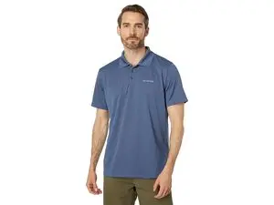 Columbia Utilizertm Polo Men's Clothing Collegiate Navy/ Grey Brown