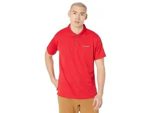 Columbia Utilizertm Polo Men's Clothing Collegiate Navy/ Grey Red