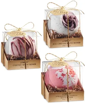 LOVERY 3-pc. Deluxe Bath Bomb Set - No Color