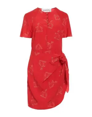 LANVIN Silk Mini Dress