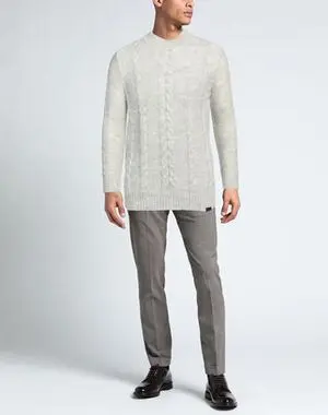 BROOKSFIELD Sweater In Light Wool Blend - Grey