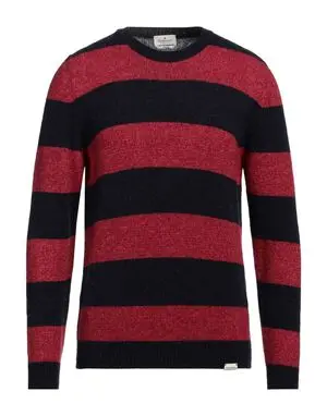 BROOKSFIELD Sweater In Virgin Wool And Polyamide - Blue