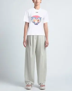 MSGM Logo-print T-shirt