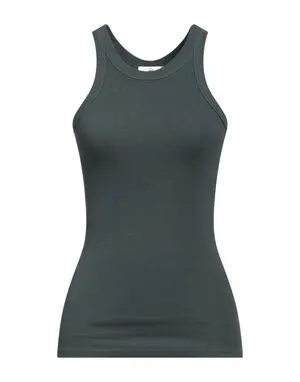 Ag Tank Top Dark Cotton, Viscose, Elastane