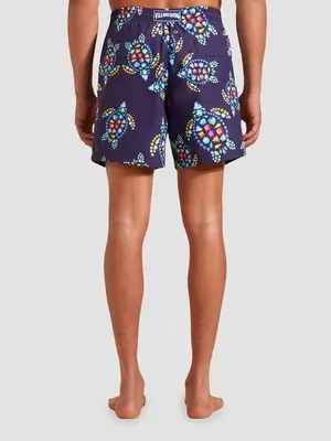 Vilebrequin Vendôme Turtles Cotton Swim Shorts