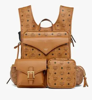 Mcm Aren Multi Backpack