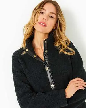 LILLY PULITZER Kamey Sherpa Jacket