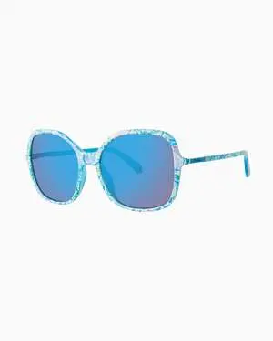 Lilly Pulitzer® Norah Sunglasses Surf Blue Soleil It On Me
