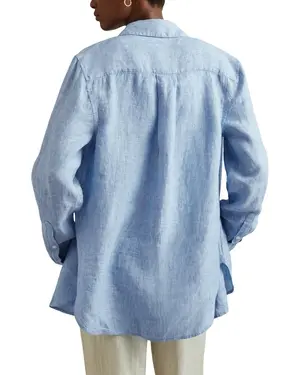 REISS Belle Linen Shirt