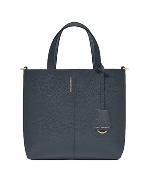 MAISON DE SABRE Leather Soft Tote - Graphite Sky