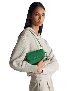 MAISON DE SABRE Flap Bag - Emerald Green