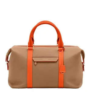 MAISON DE SABRE Leather Duffle Bag - Manhattan Sandstone