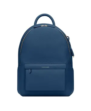 MAISON DE SABRE Leather Backpack - Pacific Blue