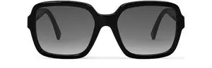 LOUIS VUITTON Mini Link Soft Square Sunglasses - Black