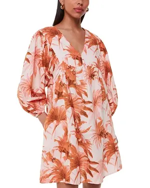 Whistles Gia Printed Mini Dress