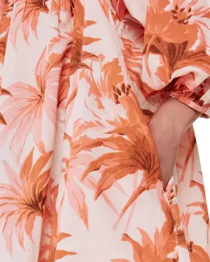 Whistles Gia Printed Mini Dress