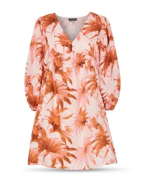 Whistles Gia Printed Mini Dress