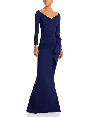 Chiara Boni La Petite Robe Plain Evening Dresses