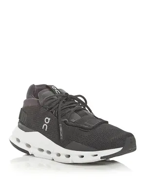 On Cloudnova Low Top Sneakers Black-21