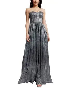 Sleeveless Plisse Maxi Dresses