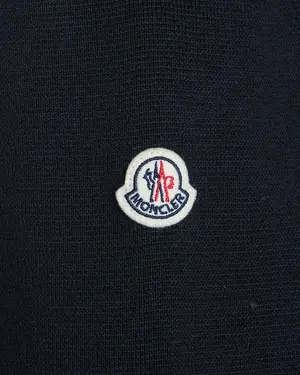 Moncler Zip Front Quilted Jacket - Black