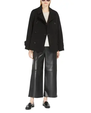 Max Mara Louis Wool Short Trench Coat