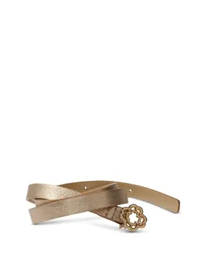 Maje Mini Moon Belt - Gold