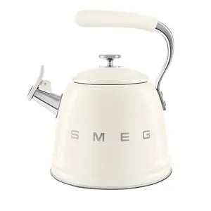 SMEG Whistling Stovetop Kettle - Cream