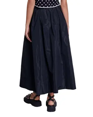 Maje Juraly Midi Skirt - Black