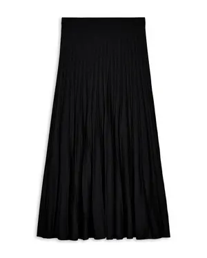 Ba&sh Jada Ribbed Midi Skirt