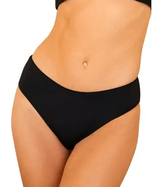 DIPPIN DAISY'S Siren Low Waist Bikini Bottom - Black