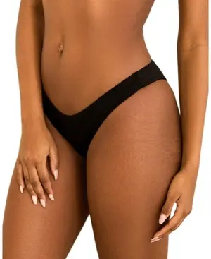 DIPPIN DAISY'S Nocturnal Bikini Bottom - Black