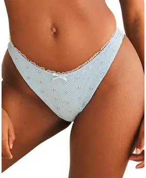 DIPPIN DAISY'S Everly Cheeky Bikini Bottom - Baby Blue