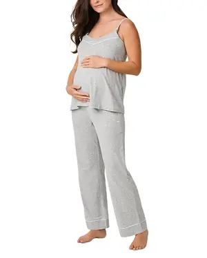 PETITE PLUME The Cozy Maternity Set - Gray