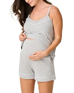 PETITE PLUME The Basics Maternity Set - Gray