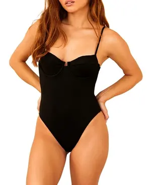 DIPPIN DAISY'S Saltwater One Piece - Black