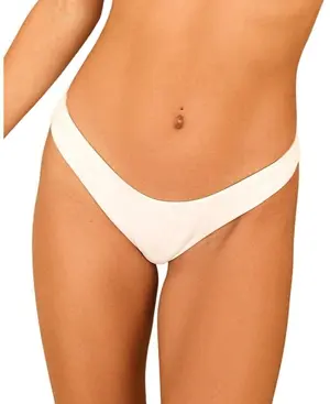 DIPPIN DAISY'S Taylor Bikini Bottom - White