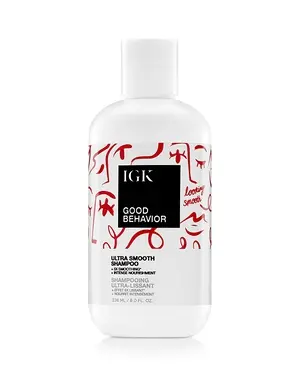 IGK Good Behavior Ultra Smooth Shampoo 8 Oz - No Color