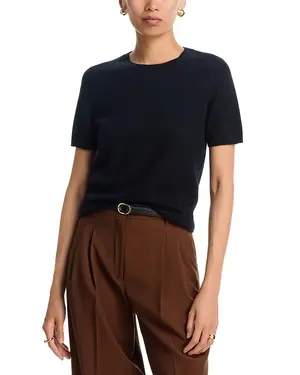 Bloomingdale'S C Exclusive Cashmere Crewneck Sweater - Black
