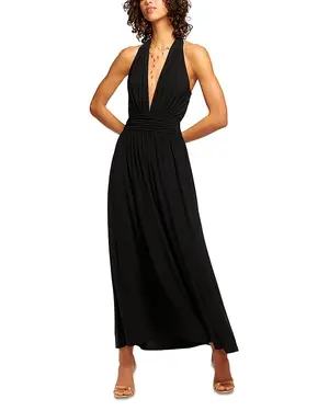 Ramy Brook Augusta Halter Maxi Dress