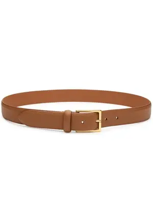 Anderson's Grained Leather Belt - Tan