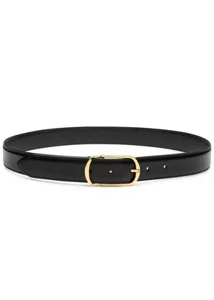 Anderson's Glossed Leather Belt - Black